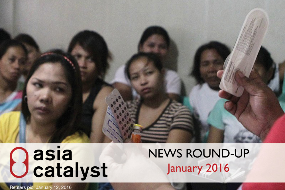 Asia Catalyst » Asia Monthly News Round-up: January 2016